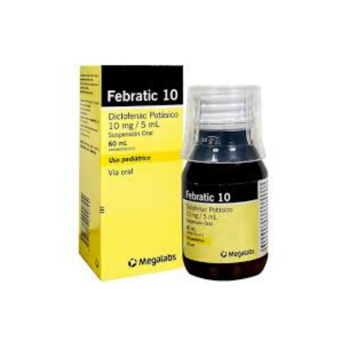 FEBRATIC 10MG/5ML SUSP PED X 60ML MEGALABS – Farmacia Velavida
